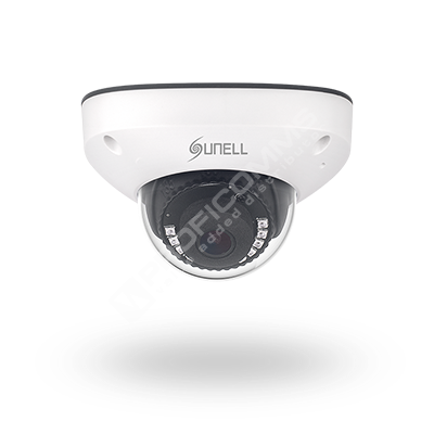 Sunell SN-IPD8050EPAR-B: 5MP Cable Free Mini Fixed Dome, 1/2.8" CMOS, 2.8mm lens, DC12V/POE ...